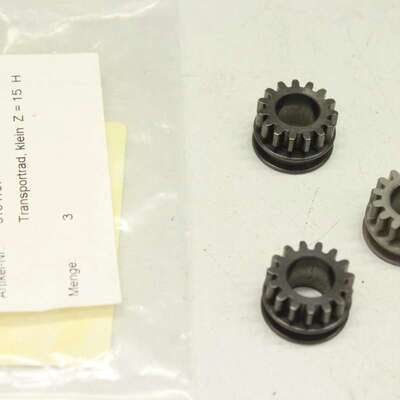 议价3x 3164107 Transportrad Zahnrad Klein Z=15H für ZTM Sti