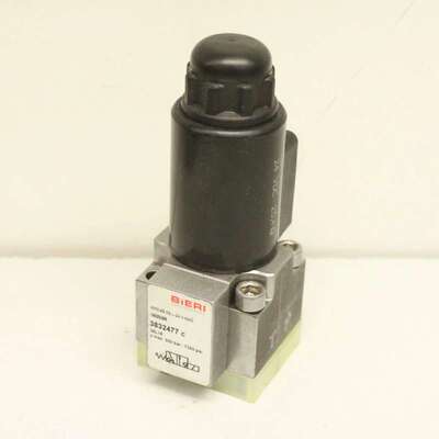 议价BIERI WVM-4B-3/2-L-24-V-AC0C 3/2 24V Ventil Wegesitzvent