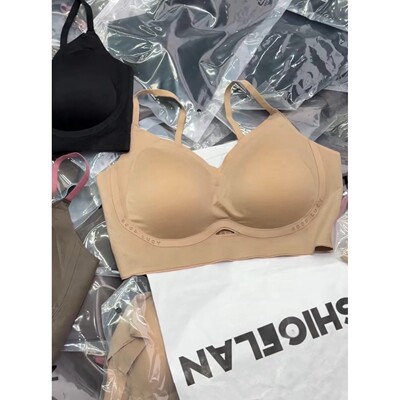 诗歌兰2026新款女装 11082亲肤简约时髦云丝绒美背无痕内衣抹胸