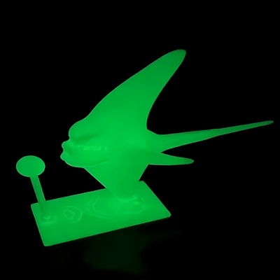 深海迷航夜光宇宙红鱼食天者手办模型3D打印关节可动食陆海怪玩具