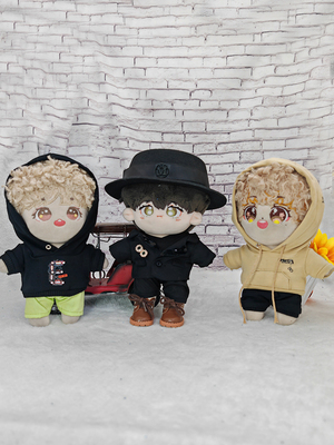 爱101520CM棉花娃娃衣服明星同款