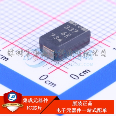 T520D337M006ATE015 CASE-D-7343 钽电容