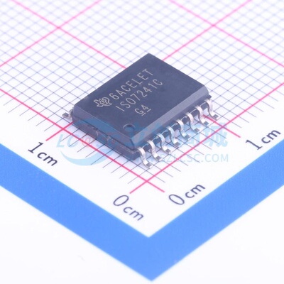 数字隔离器 ISO7241CDWR SOIC-16 TI/德州 电子元件配单原装正品