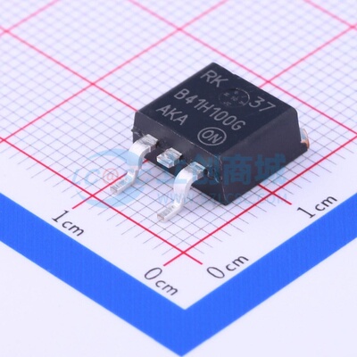 肖特基二极管 MBRB41H100CTT4G D2PAK onsemi(安森美) 电子元器件