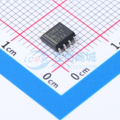 模数转换芯片ADC TLC0831IDR SOIC-8 TI/德州 电子元器件原装正品