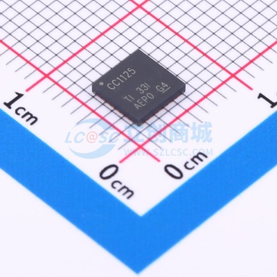 无线收发芯片 CC1125RHBT VQFN-32 TI/德州 电子元件配单原装正品