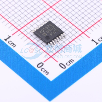 数模转换芯片DAC AD5326BRUZ TSSOP-16 ADI(亚德诺) 电子元件配单