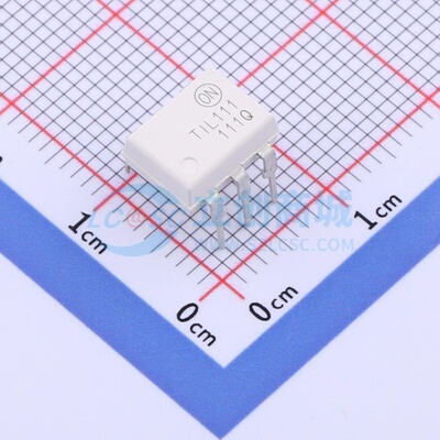 晶体管输出光耦 TIL111M PDIP-6 onsemi(安森美) 电子元器件配单