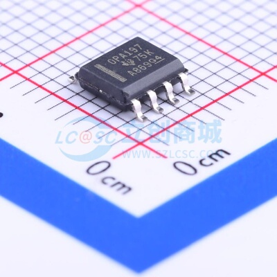 精密运放 OPA197IDR SOIC-8 TI/德州 电子元器件配单原装正品