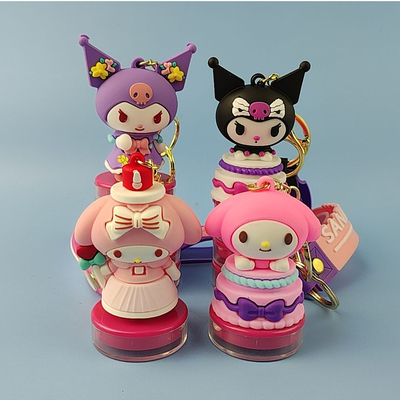 开车库洛米姓名印章6 美乐蒂KT猫飞机玉桂狗可爱卡通名字图案盖章