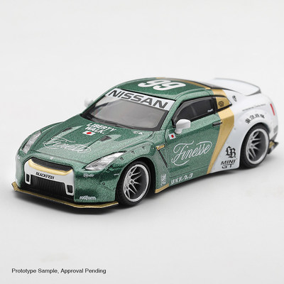 MINIGT 1:64 #1093 日产 Nissan GTR R35 合金汽车模型