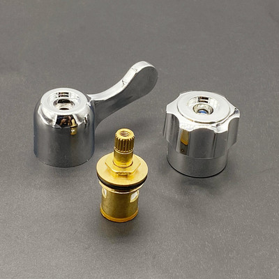 水龙头阀芯全铜单冷热龙头快开陶瓷阀芯手柄把手手轮开关维修配件