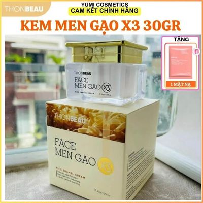 面霜Kem face men gao x3 duong trang xoa tham mo namtannhang