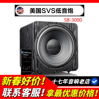 美国svs大功率超重低音炮