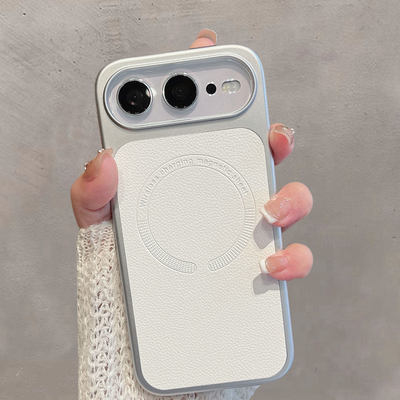 适用于华为荣耀600超级版手机壳honor600pro新款vkj一an00磁吸充电vki-anoo硬壳简约高级感荔枝皮纹保护套