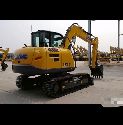 工程机械挖掘机徐工XE75D  55  60  85  95D贴纸 蓝色XCMG标志