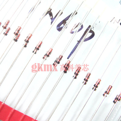 高科美芯 肖特基势垒二极管(1N60P点接触锗/直插DO-35)3元10个