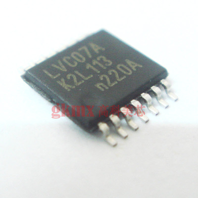 集成电路74LVC07A TSSOP14逻辑芯片 缓冲器 驱动器 6路 2.3元/PCS