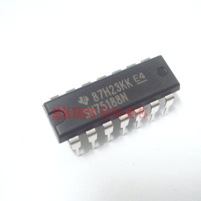 IC集成电路SN75188N DIP14德州 线路驱动器 四路 3元/PCS