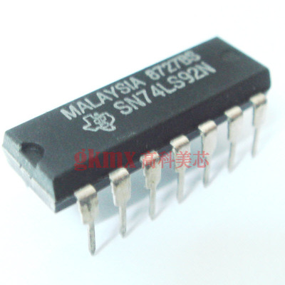 高科美芯 集成电路SN74LS92N DIP14直插 计数器 6元/PCS