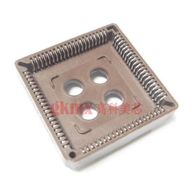 高科美芯 芯片插座IC座集成电路座PLCC68 68芯 68PIN直插 10个