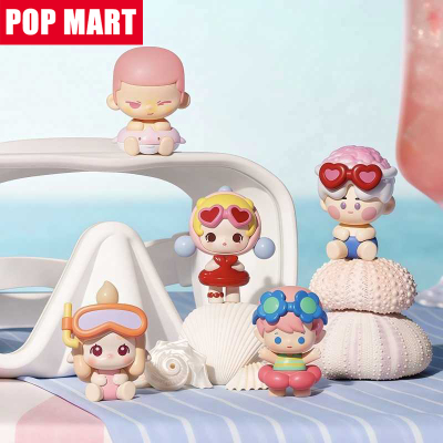 海岛度假系列POP MART泡泡玛特萌粒盲盒手办摆件正版公仔潮玩现货