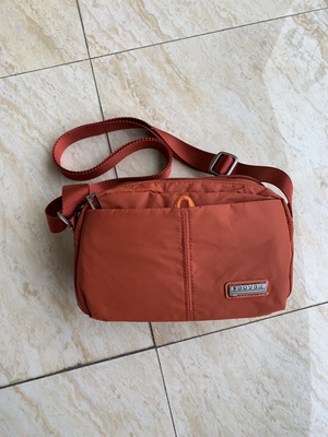 火狐2024新款迷你休闲小方包韩版时尚男女手机包尼龙布单肩斜挎包