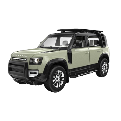 成真彩珀合金132路虎卫士车模型