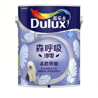 多乐士森呼吸无添加抗甲醛白漆