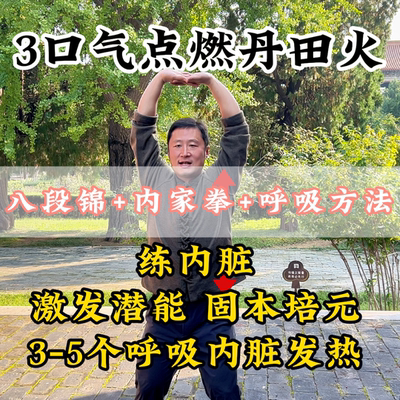 八段锦+内家拳+呼吸方法