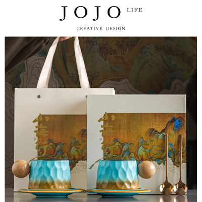 JOJO'SL.PD.陶瓷咖啡杯套餐