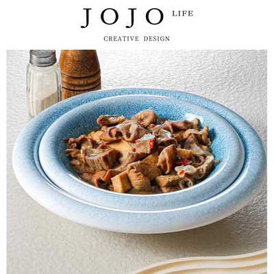 JOJO'SLIFEPD餐厅菜圆盘汤盘