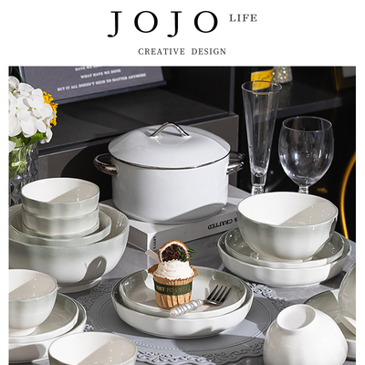 JOJO'SLIFEPD碗碟餐具套装轻奢