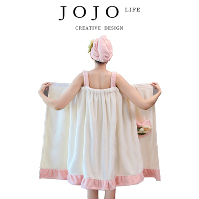 JOJO'SL.PD非纯棉吸水背心浴裙