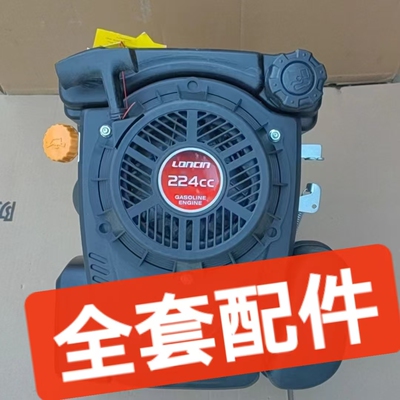 隆鑫1P75F垂直立轴汽油发动机隆鑫224cc遥控草坪机割草机活塞环