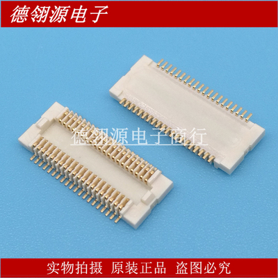 AXK5F40347YG 0.5MM间距40pin母座 全新原装连接器