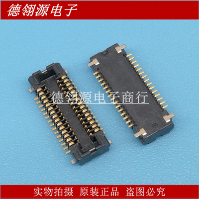 AXT330124 0.4mm间距30pin母座 板对板连接器 原装正品