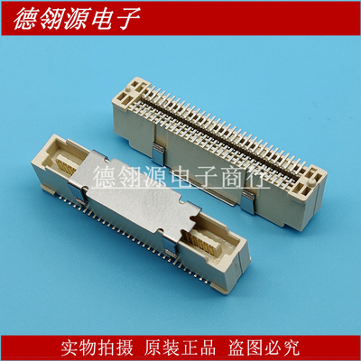 61083-064402LF 0.8mm间距 60pin 7.7mm高 FCI全新原装连接器