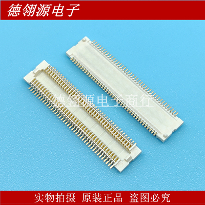 AXK5F80337YG 0.5mm间距 80pin 母座 全新原装连接器
