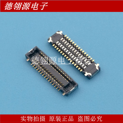 AXE530127 AXE530124 0.4mm间距30pin母座 原装正品连接器