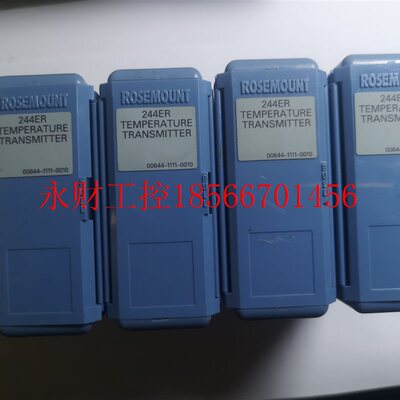 议价罗斯蒙特 244ERNA 温度变送器 原装新加坡产￥