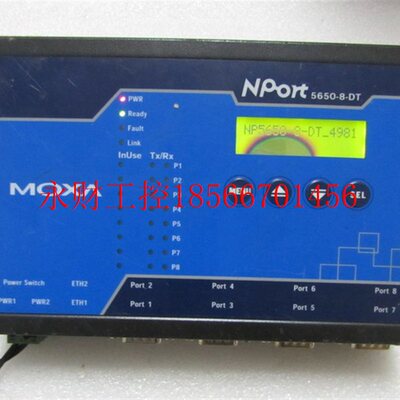 议价摩沙 NPort 5650-8-DT 一台 重量1公斤 9-1￥