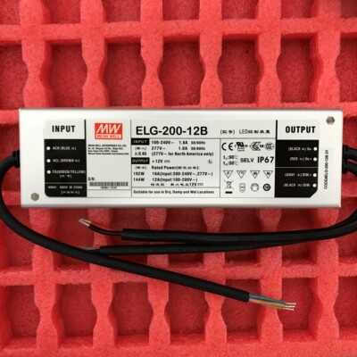 台湾明纬电源开关电源  ELG-200-12B   192W 12V16A
