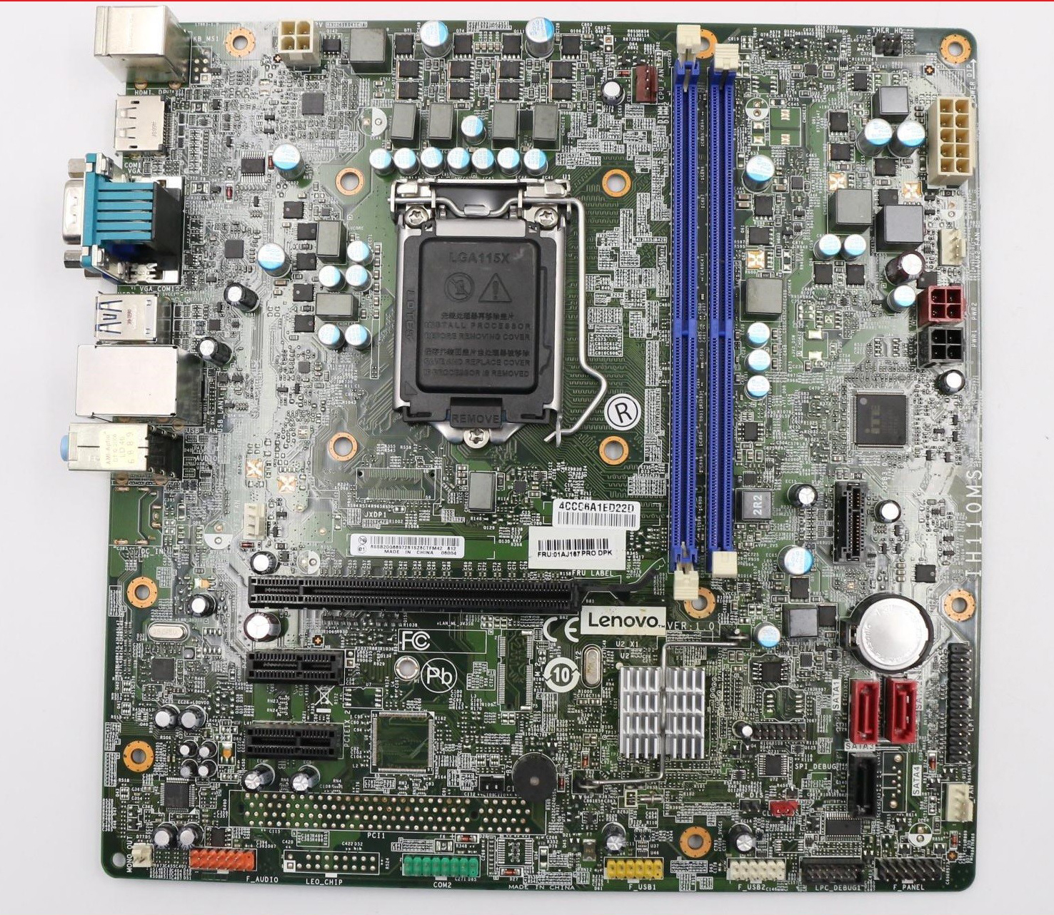 进口版本联想 M700主板 IH110MS带DP接口 01AJ167对号原号_虎窝淘