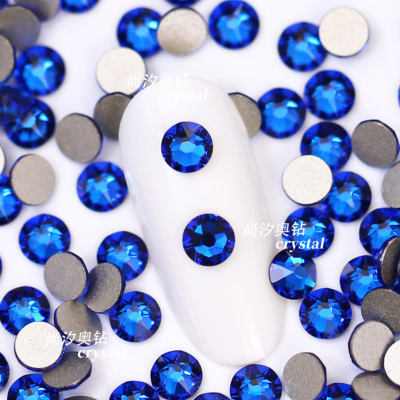施华洛2088平底243开普蓝美甲钻