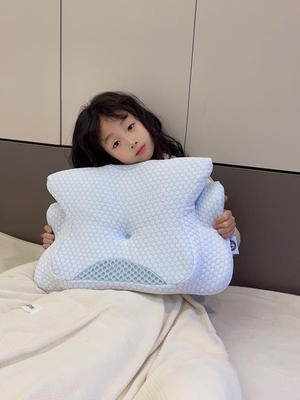 超级新品#日本进口Pillowche魔法儿童青少年睡眠枕头4-14岁孩子用