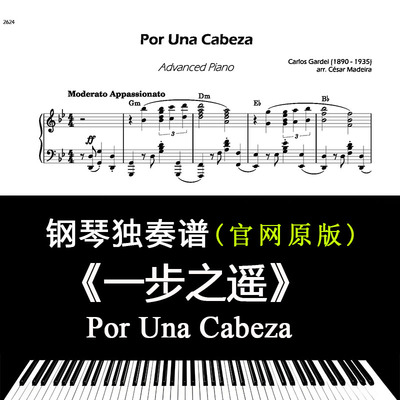 钢琴独奏谱一步之遥官网原版