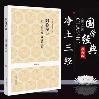 正版阿弥陀经原版国学经典佛教经典佛学入门基础佛经理论原文译文注释解读国学传统文化佛经佛家经书要解图书宗教文化思想哲学书籍