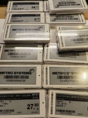 2.9寸电子价签功能同等汉朔电子价签SoluM品牌二手高品质电子价签