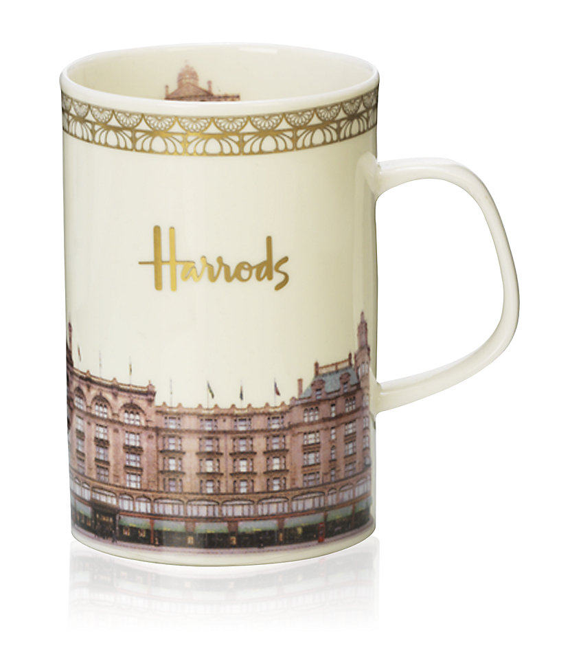英国哈罗斯Harrods西高地陶瓷杯茶壶骨瓷咖啡杯外贸原单茶杯茶碟